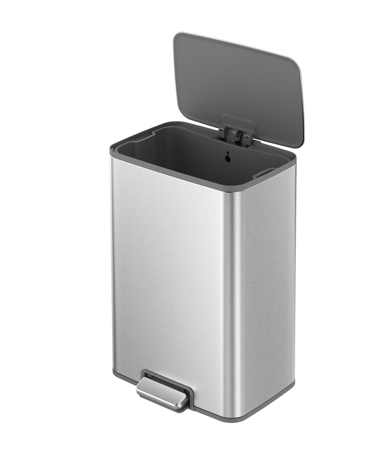 Matt Black Bin: Stylish and Durable 50L Capacity - HomeKraft