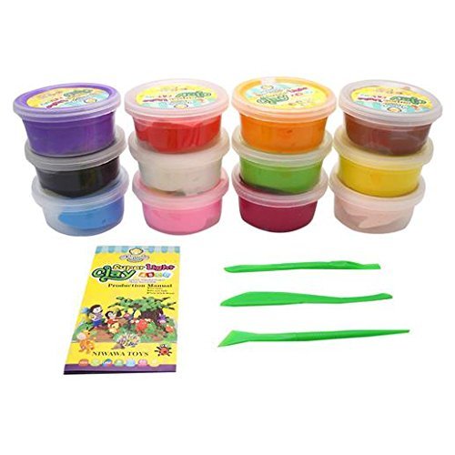 CLAYDOLL 12PCS SET CLAY - HomeKraft